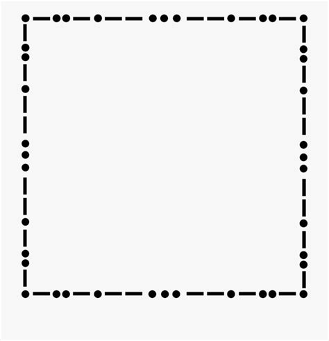 dotted line page border