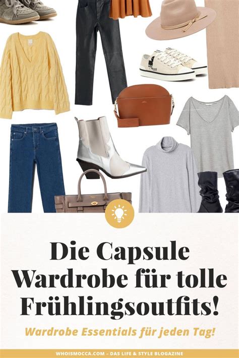 Frühlingsoutfit Zusammenstellen Mit Dieser Capsule Wardrobe Kein