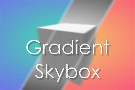 gradient skybox 2d sky unity asset store