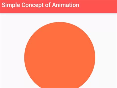 flutter create simple glowing circle to understand animation