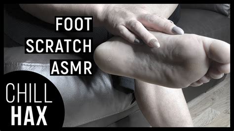Foot Scratch Asmr 😊 No Talking 😎 Relaxing Sounds Youtube