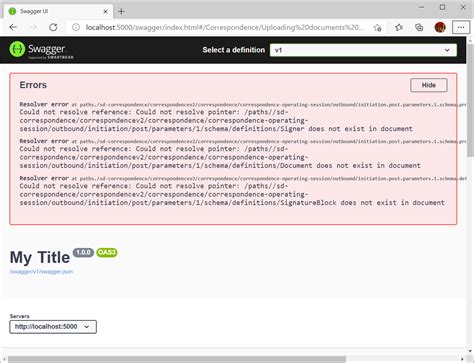 could not resolve reference · issue 3304 · ricosuter nswag · github