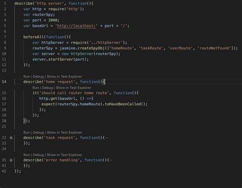 unit testing node js web server the blind squirrel