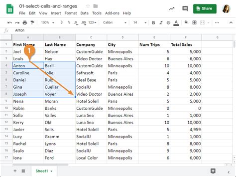 Select Cells And Ranges Using Vba In Excel Excel Unlo