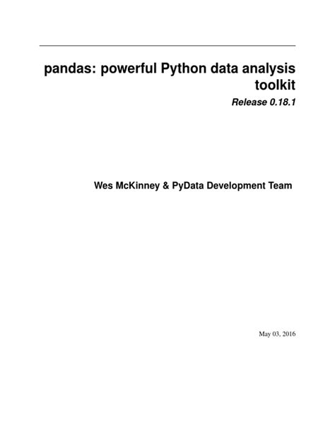 pandas python programming language data