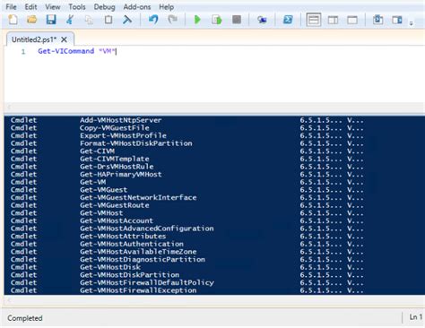managing vsphere using vmware powercli