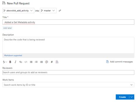 azure data factory and devops integration with a source