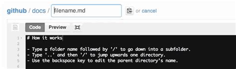 creating folders inside a github repository without using