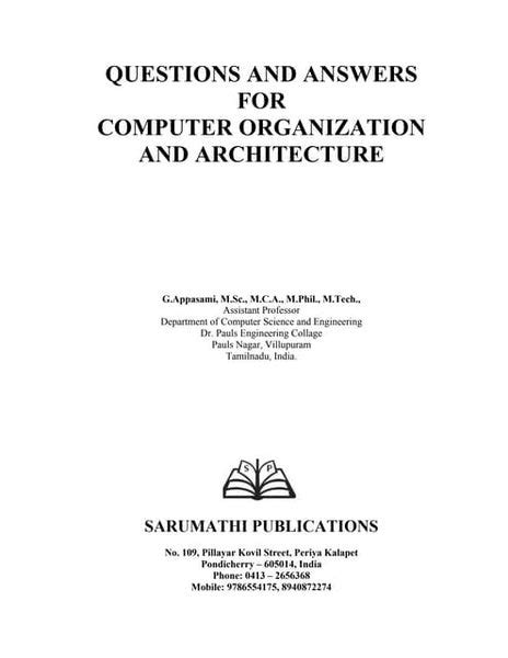 Computer Organization And Architecture 10th Edition By Stallings Test…