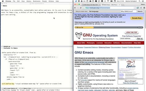 emacs magic paste in markdown mode youtube