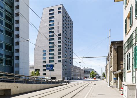 Zurich Building By E2a Incorporates Facade Of Old Warehouse