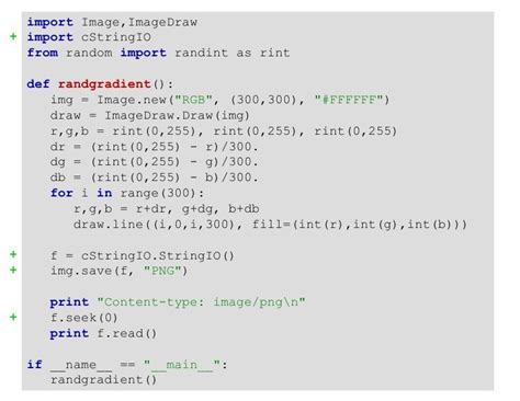 random and dynamic images using python cgi