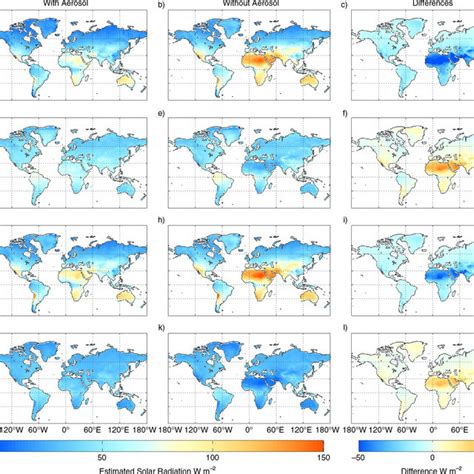 Annual Mean Land Surface Solar Radiation Of 2003Á2010 Estimated With Or