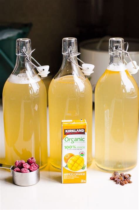 Kombucha Second Fermentation How To Flavor And Make It Fizzy