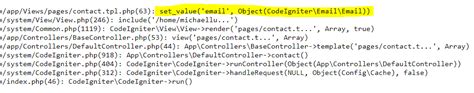 redirect codeigniter 4 return error argument 2 passed to set value