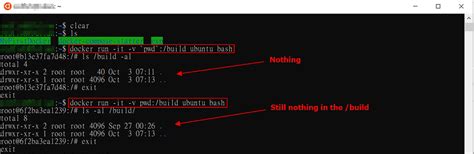 fail to mount a volume to container docker desktop for