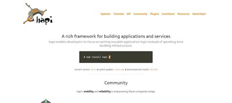 10 best node js frameworks for developers skytechgeek
