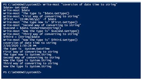 powershell convert to string parameters of powershell convert to string