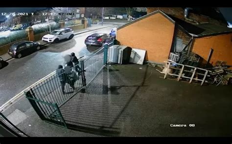 Cctv Shows Cowardly Thugs Attacking Pregnant Woman In Car Robbery