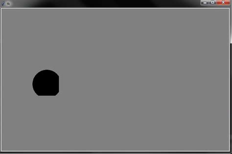 tkinter the shape isn t uniform and the animation looks bad