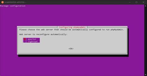 steps to install apache mysql and php in wsl 2 windows 10