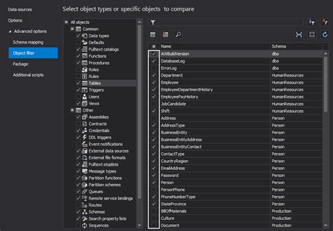 how to recover only objects from sql server database backups