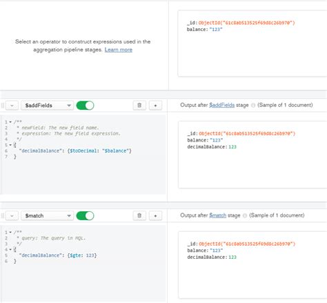 leggi e regolamenti sputare marciapiede mongodb cast string to int