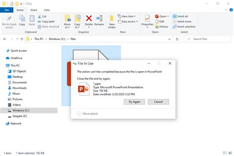how to move delete and rename locked files