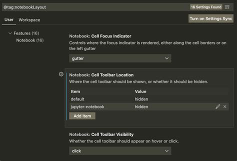 python how can i configure vs code to hide or delete cell outputs from