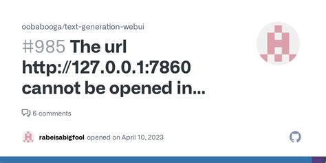 the url 127 0 0 1 7860 cannot be opened in local browser · issue