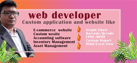 develop custom web application using laravel vuejs and mysql by