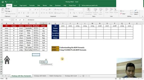 how to use vlookup like hlookup excel tutorial lesson my xxx hot girl