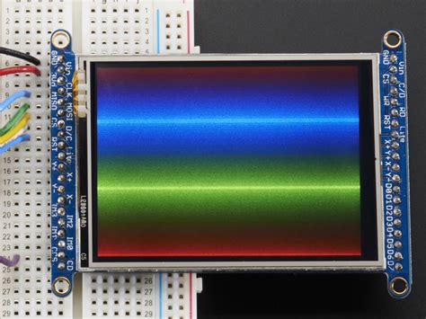 overview adafruit 2 8 and 3 2 color tft touchscreen