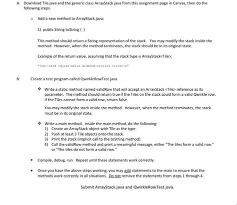 solved a download tile java and the generic class