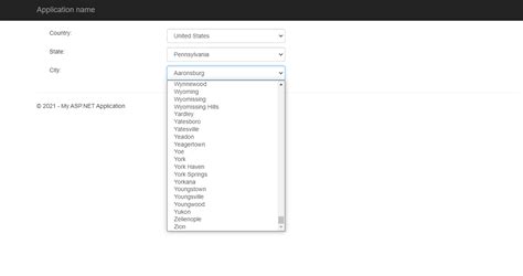 asp mvc cascade dropdown using jquery and entity framework