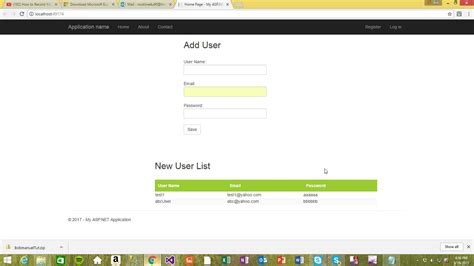 asp mvc jquery ajax tutorials part 1 youtube
