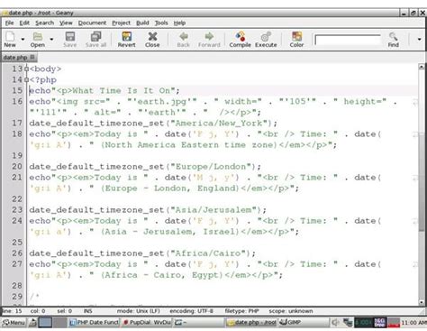 using the php date function bright hub