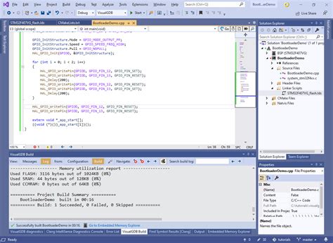 Creating Embedded Bootloader Projects With Advanced Cmake – Visualgdb