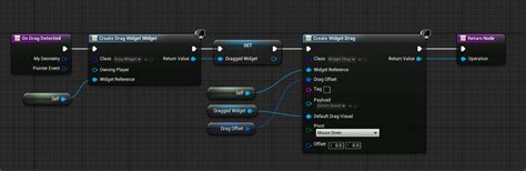 creating drag and drop ui unreal engine documentation