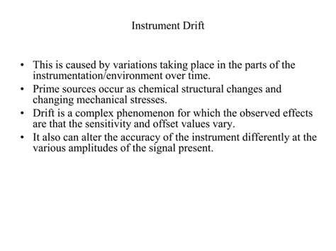 Static And Dynamic Characteristics Of Instruments Ppt