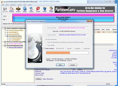 how to clone ext4 ext3 ext2 partition in windows 10 8 7 eassos