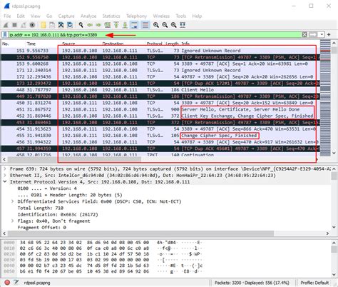 Wireshark For Pentester Decrypting Rdp Traffic Hacking Articles