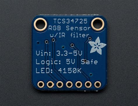 adafruit rgb colour sensor with ir filter smalldevices