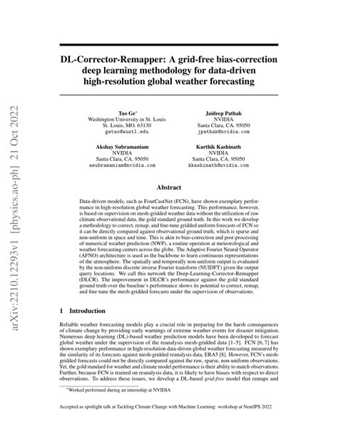 Pdf Dl Corrector Remapper A Grid Free Bias Correction Deep Learning