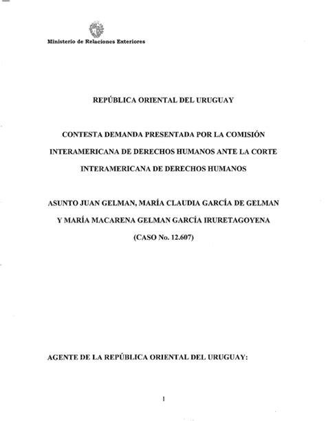 Escrito De Interposición De Excepciones Preliminares Contestación