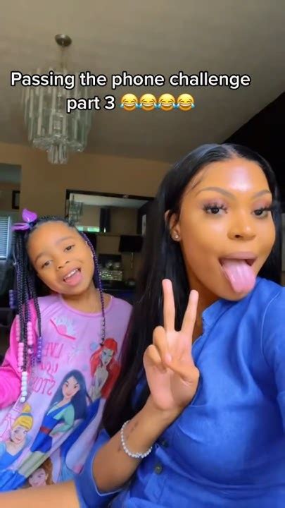 Passing The Phone Challenge With My 5 Year Old Niece 🤣😱 Who Won