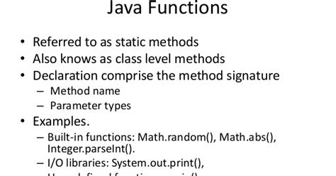 when to make a method static in java