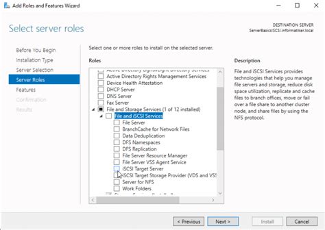 Server Basics 11 Create Shared Storage In Windows Server Iscsi Target