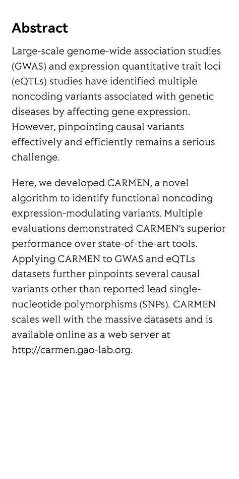 Pubcard Computational Assessment Of The Expression Modulating