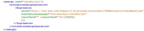 using the javascript element bpel designer and service engine user s
